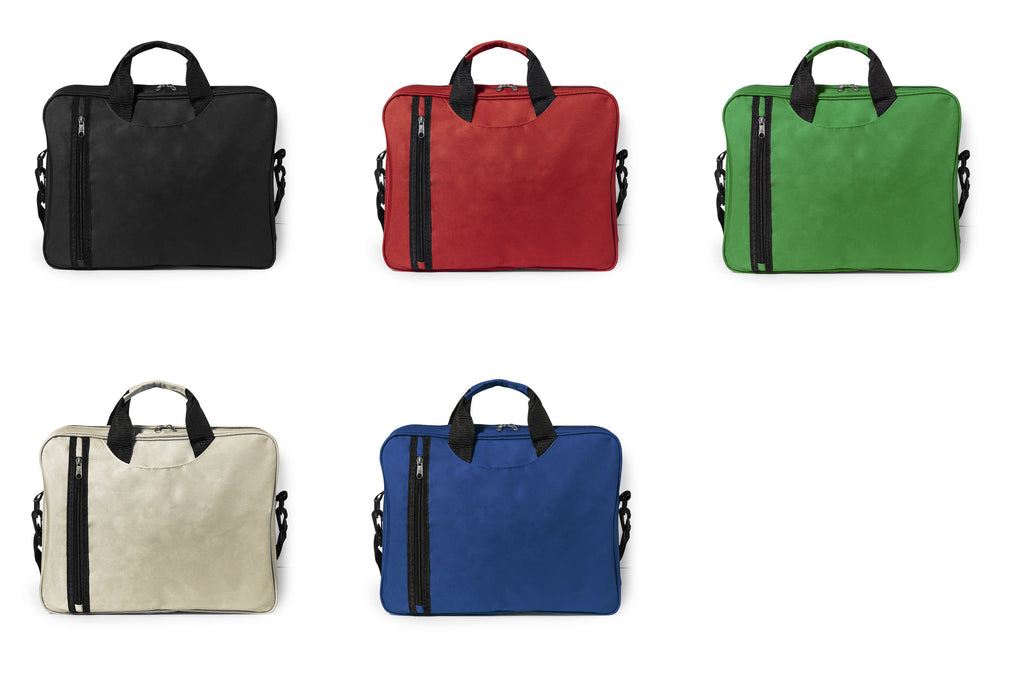 Portadocumentos con cierre con cremallera con tu logotipo